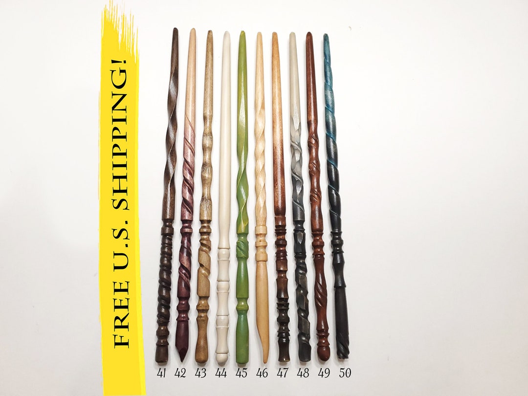 Pick Your Magic Wand, 41-50, One of A Kind Magic Wands, Custom Wands ...