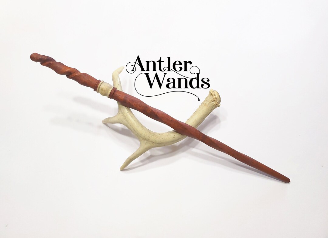 Antler Wands, One of a Kind Wand, Magic Wands, Wood Wand, Magic Wand ...