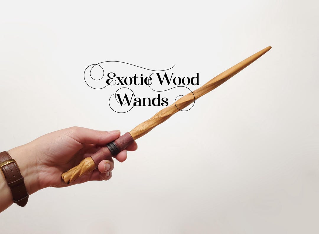 Exotic Wood Wands, One of a Kind Wand, Magic Wands, Wood Wand, Magic ...