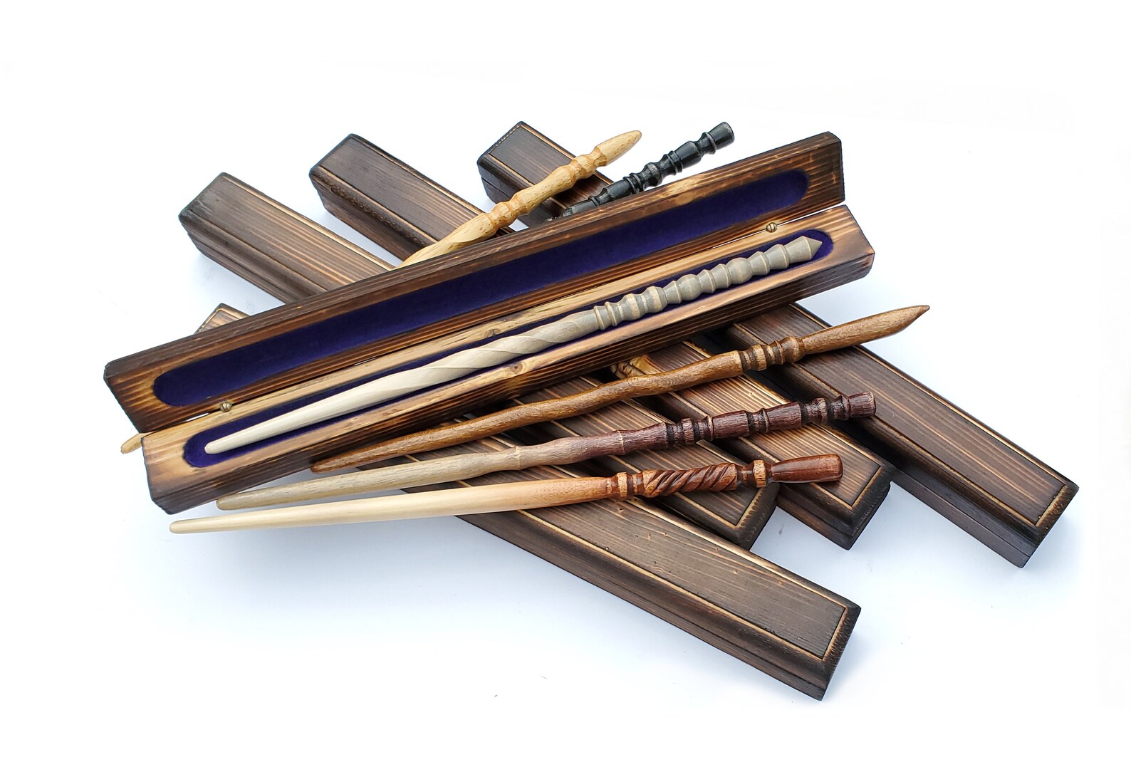 Wand Box Handmade Wooden Box for Wands Heartwood Wands | Etsy