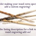 Unfinished Random Wand, Unstained Wands, Magic Wands, Wood Wand, Magic ...