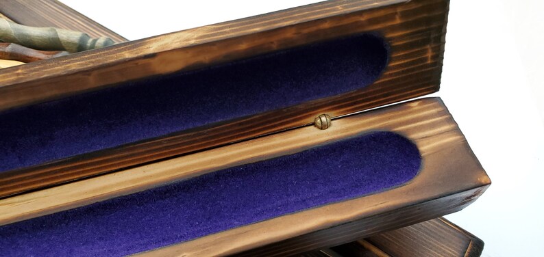 Wand Box Handmade Wooden Box for Wands Heartwood Wands - Etsy