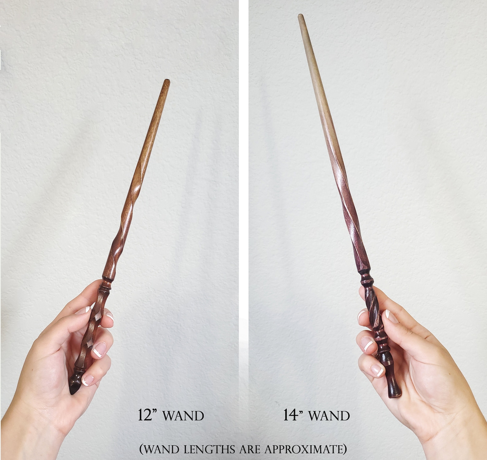 Pick Your Team Wand, Green & Silver Magic Wands, Wood Wand, Magic Wand ...