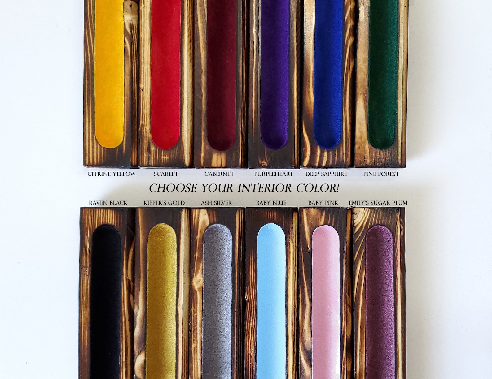 Wand Box Handmade Wooden Box for Wands Heartwood Wands - Etsy