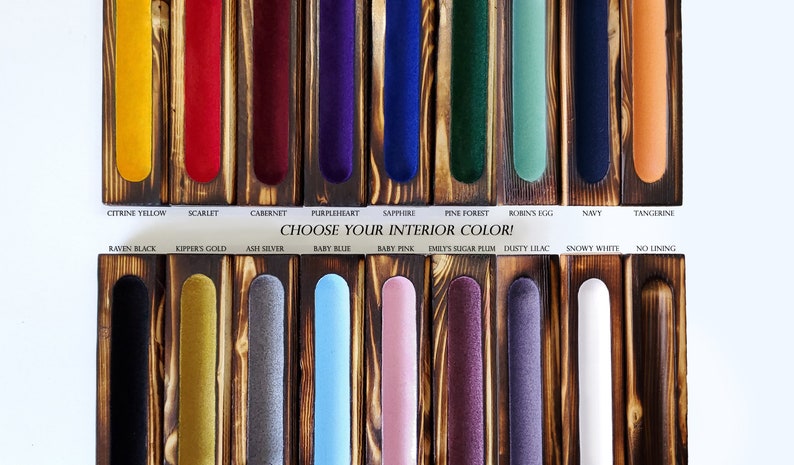 Wand Box Handmade Wooden Box for Wands Heartwood Wands - Etsy