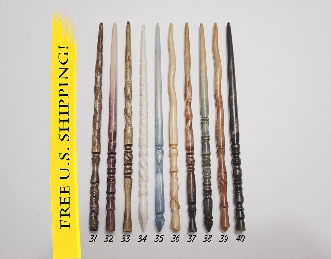 Pick Your Magic Wand 31-40 One of A Kind Magic Wands Custom - Etsy
