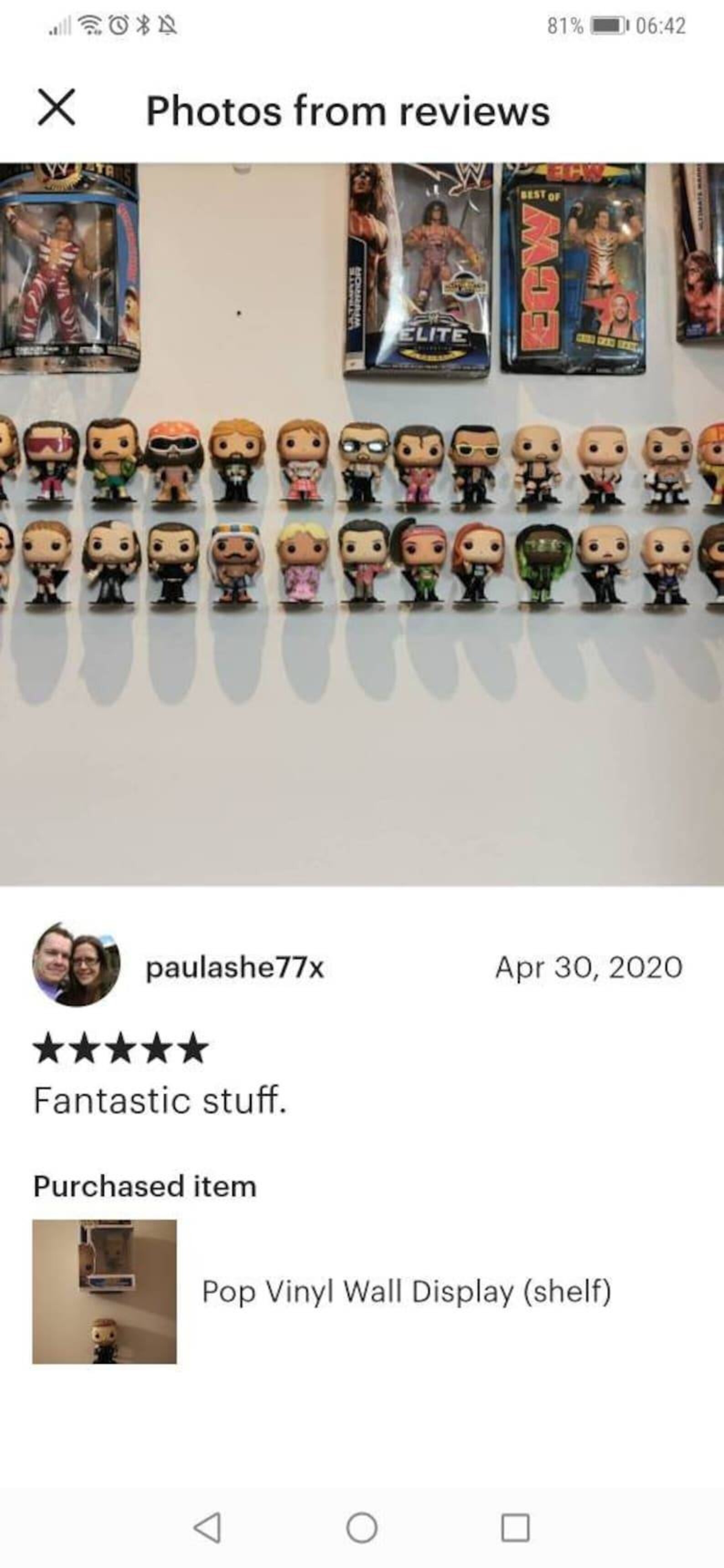 Pack of 5 Funko Pop Wall Stands in and Out of Box - Etsy UK