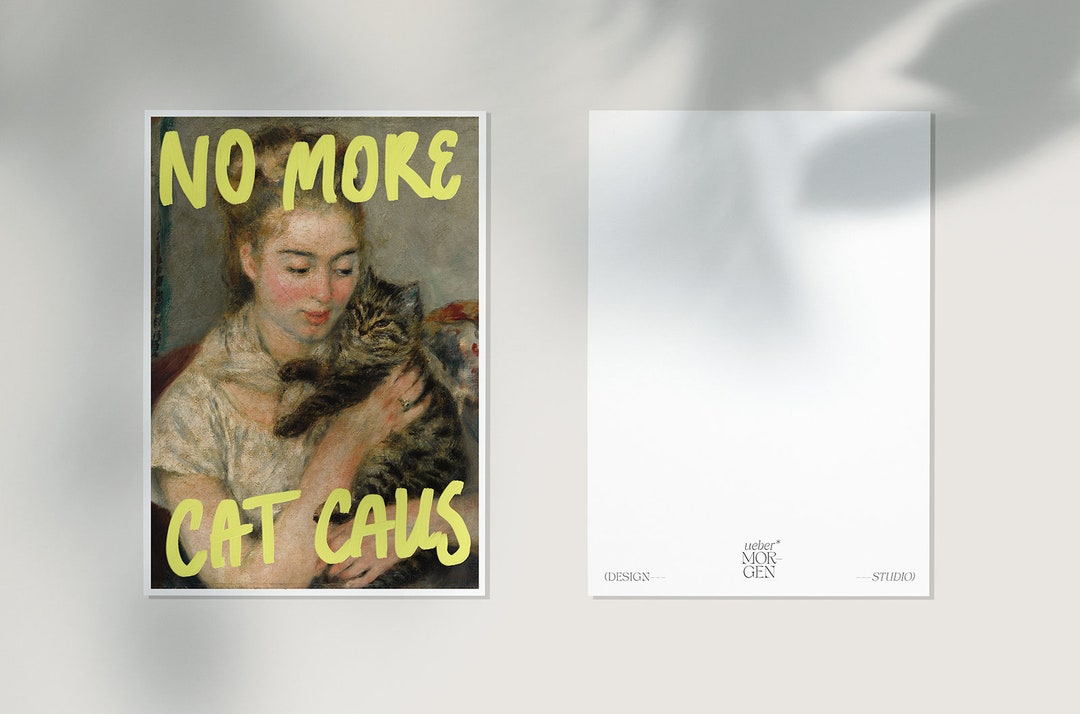 Feminist Postcards in a Vintage Look With a Painting of a Woman With a ...