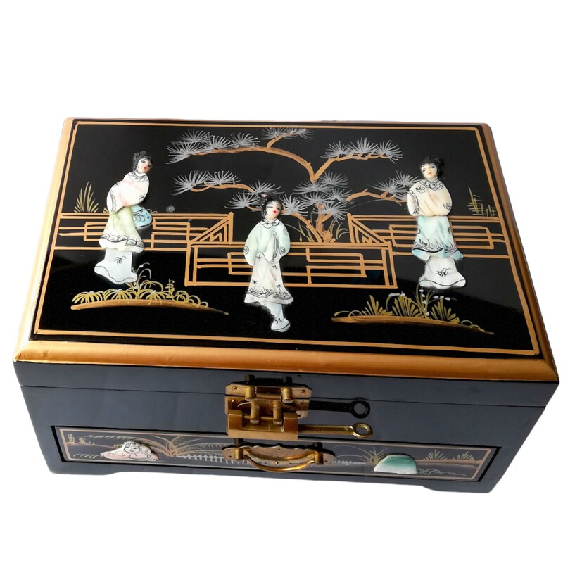 Asian Jewelry Box - Etsy