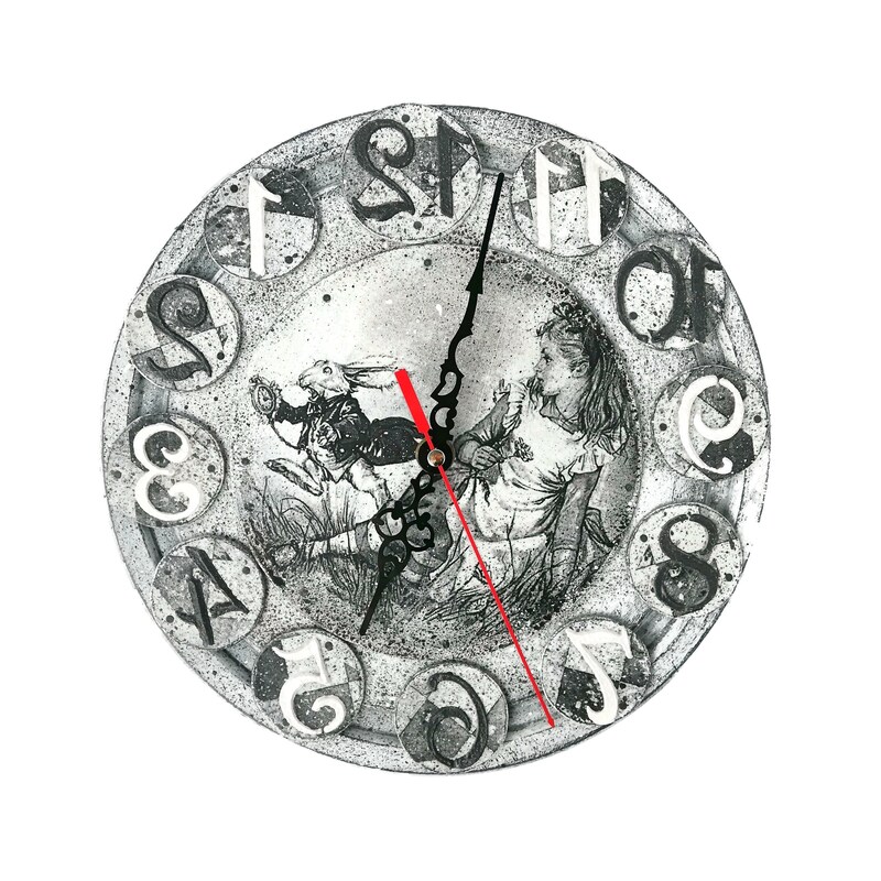 Reverse Clock - Etsy