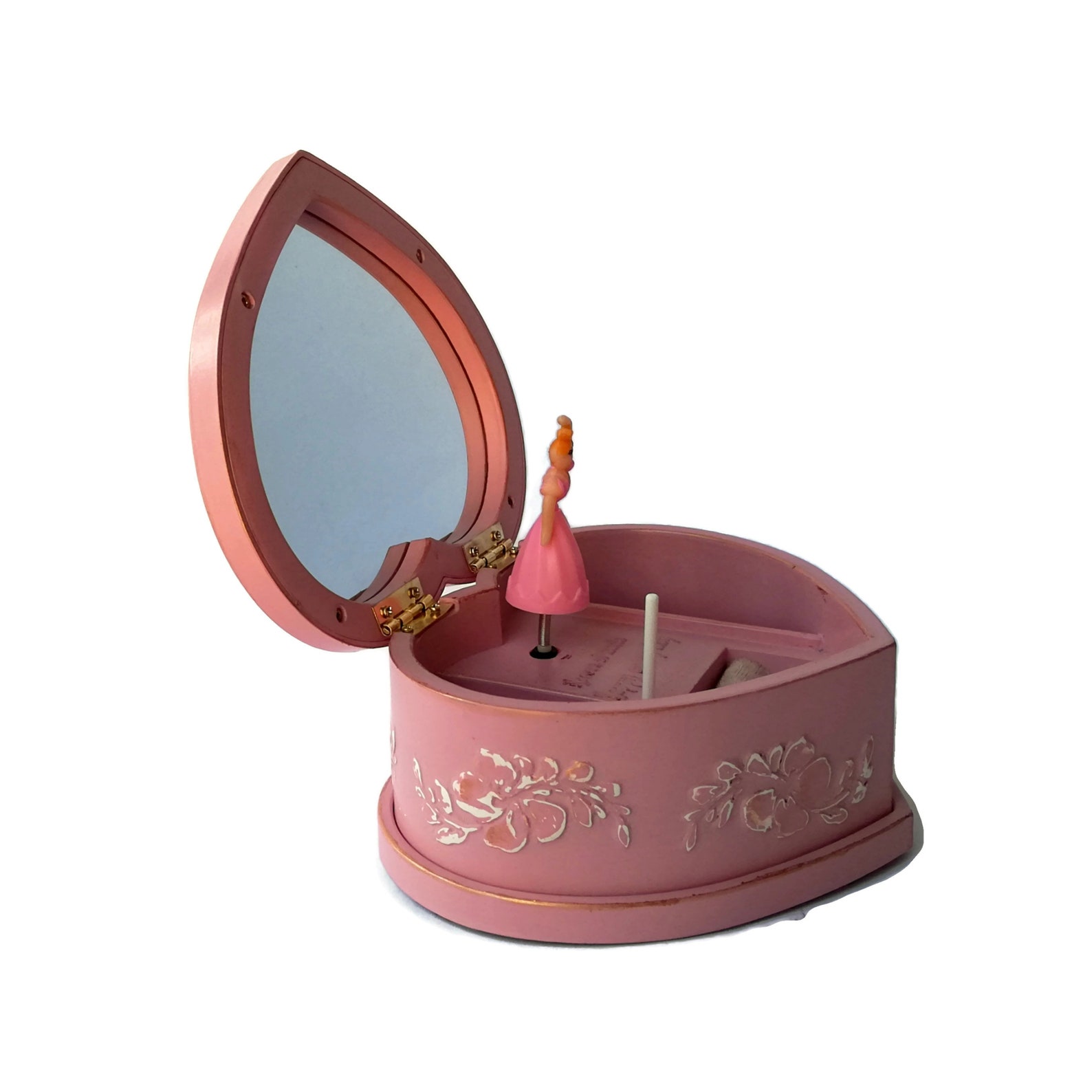 Dancing ballerina Musical jewelry box Shabby Chic jewelry box | Etsy