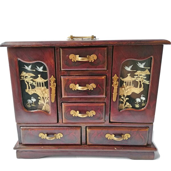 Asian Jewelry Box - Etsy