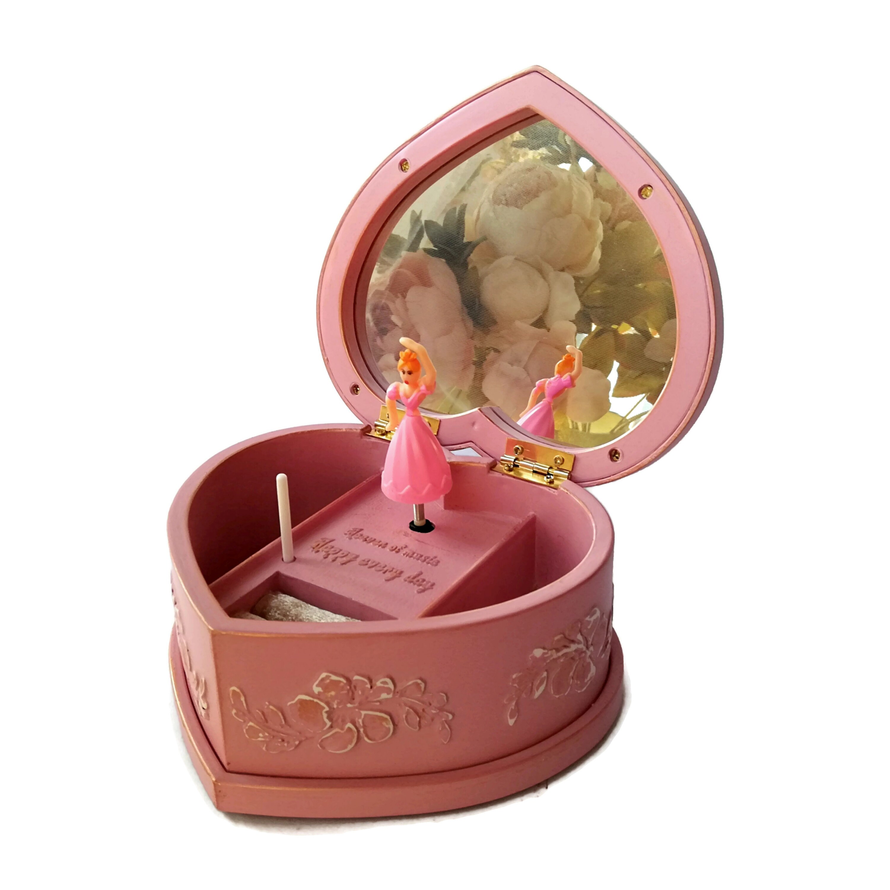 Dancing ballerina Musical jewelry box Shabby Chic jewelry box | Etsy