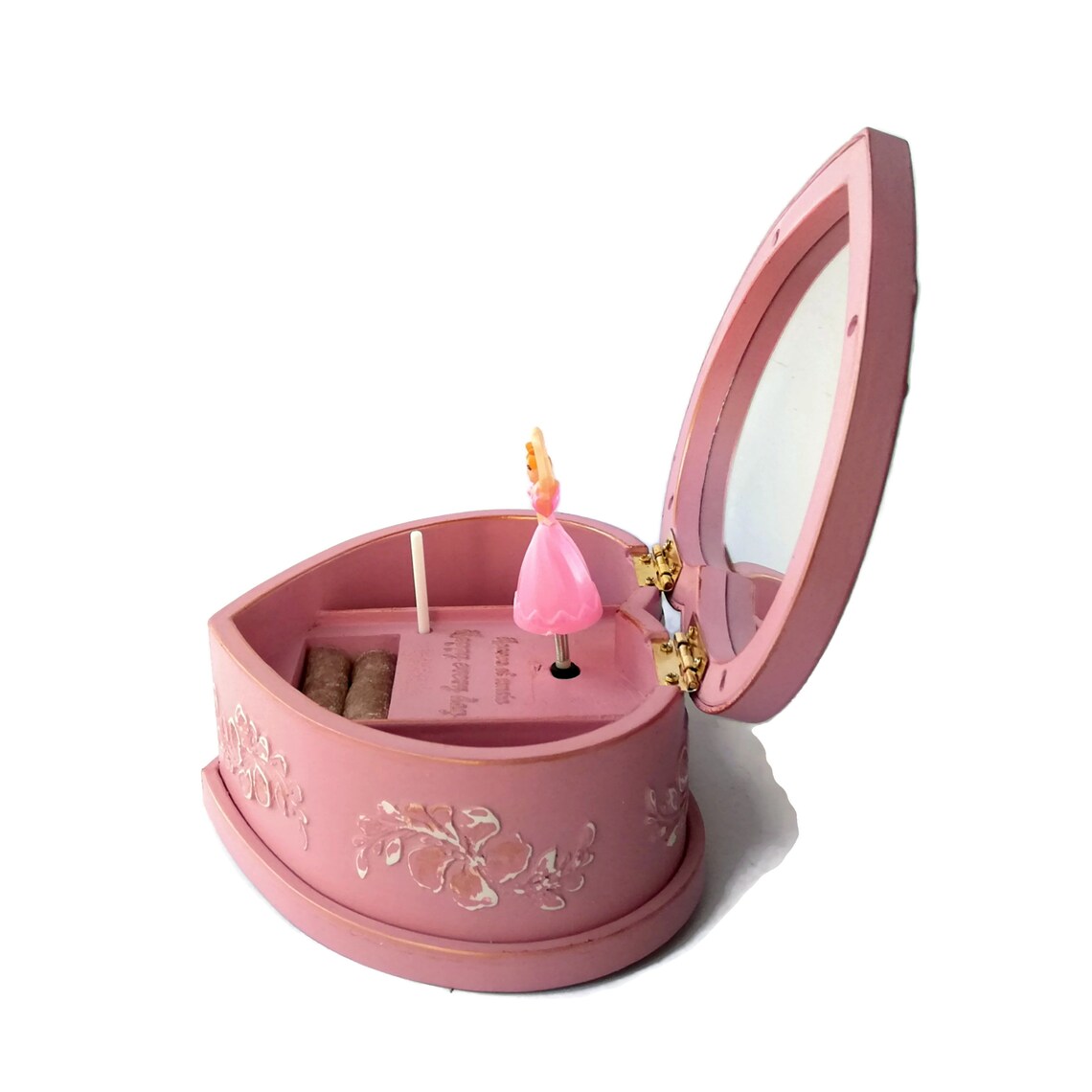 Dancing ballerina Musical jewelry box Shabby Chic jewelry box | Etsy