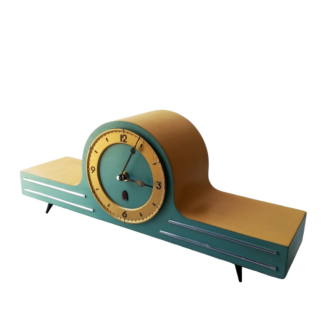 Vintage German Table Clock From the 60s of the Last Retro Clock - Etsy
