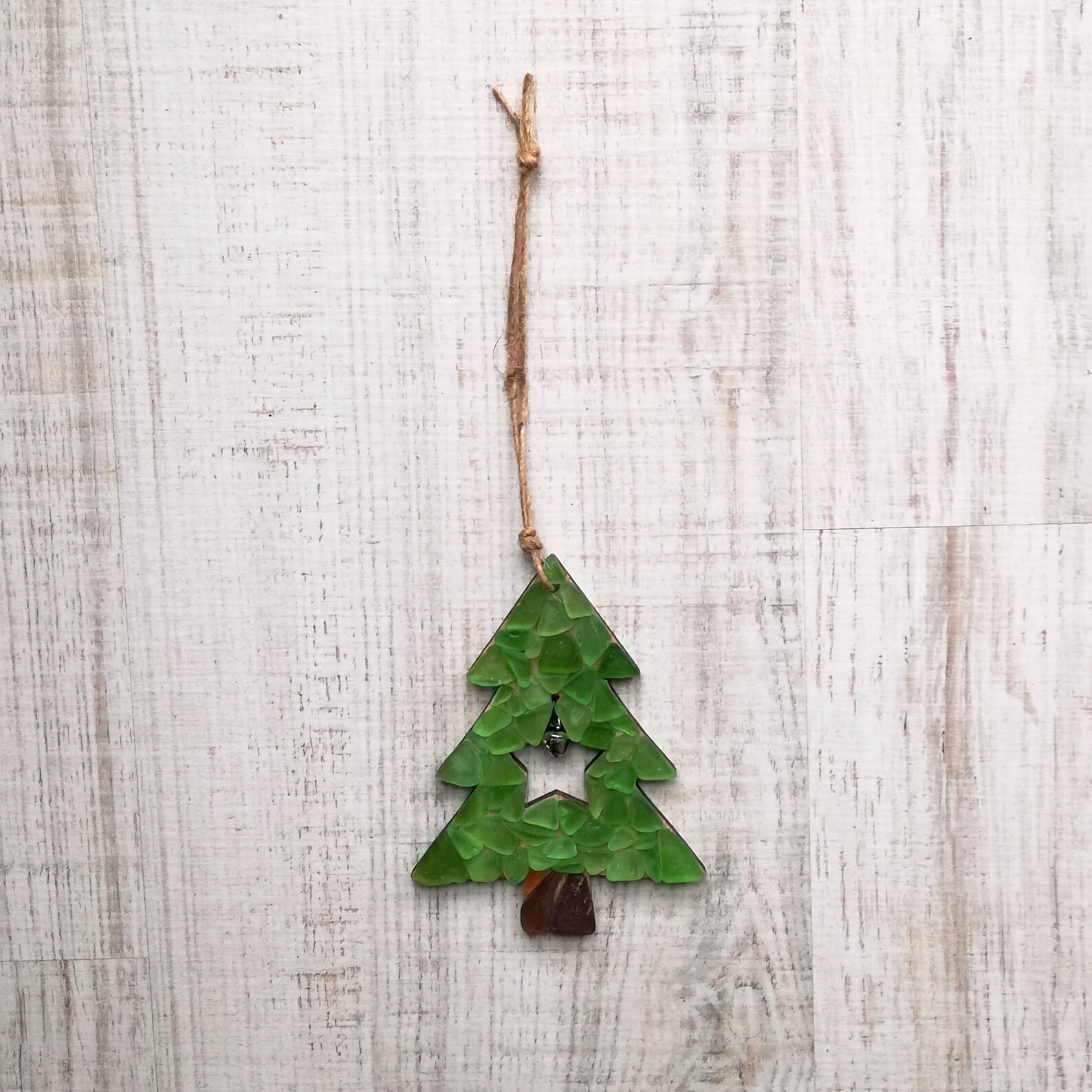 Sea Glass Christmas Sea Glass Tree Original T Christmas Etsy