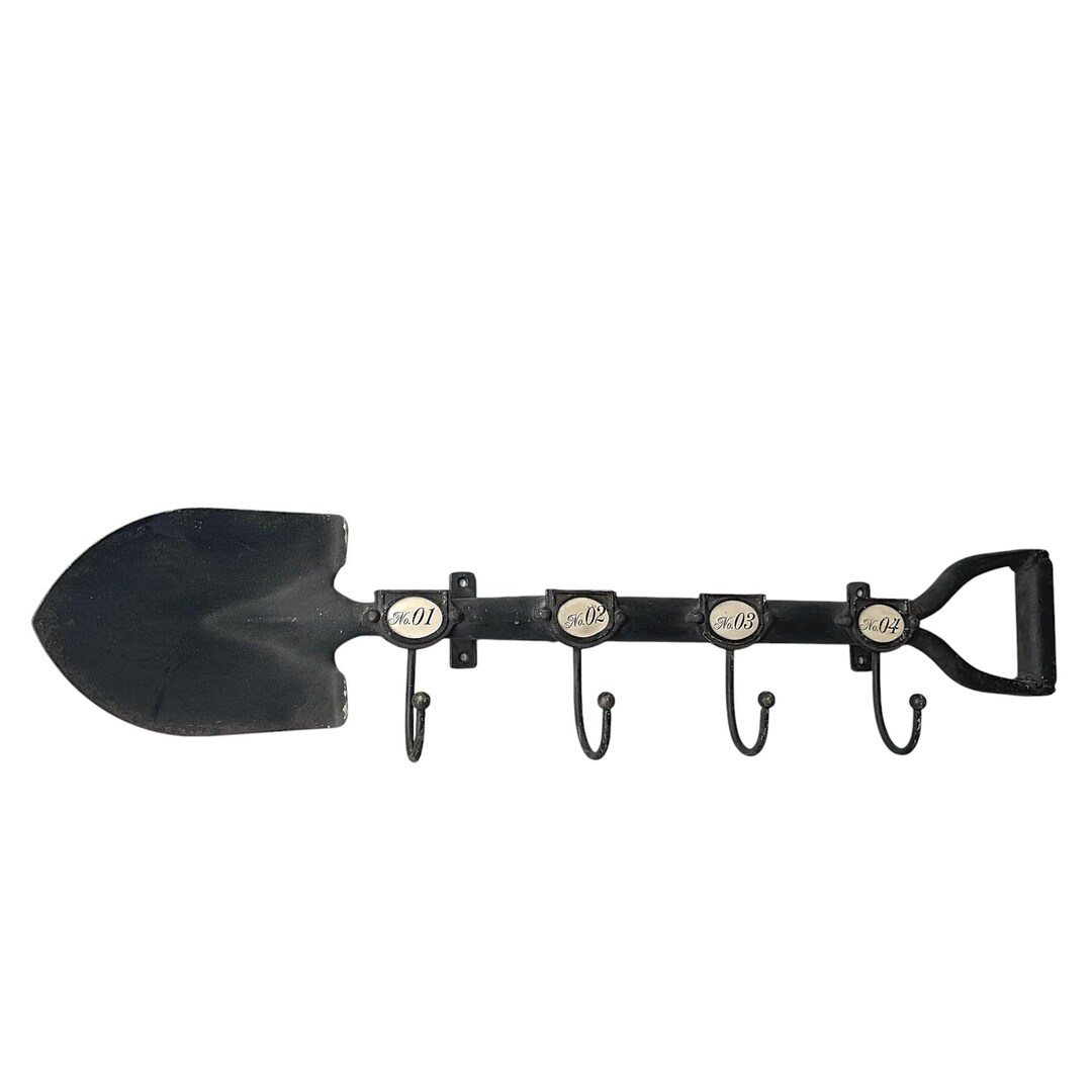 Vintage Shovel-shaped Cast Iron Wall Hanger – Rustic Industrial Hook ...