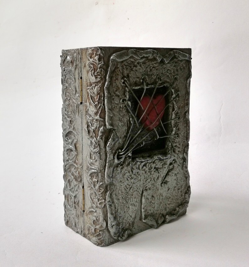 Box Book Secret Compartment Valentines Day Gift Jewelry Box - Etsy