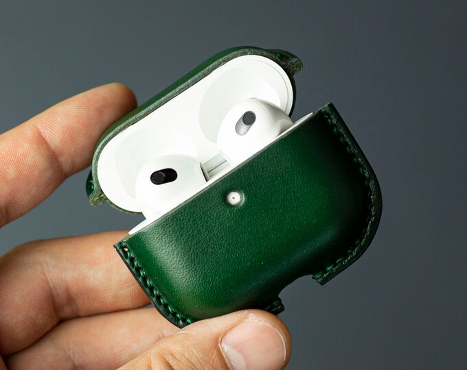 Personalized Leather Case for Airpods 1/2/3/4/pro 1/pro 2, Custom ...