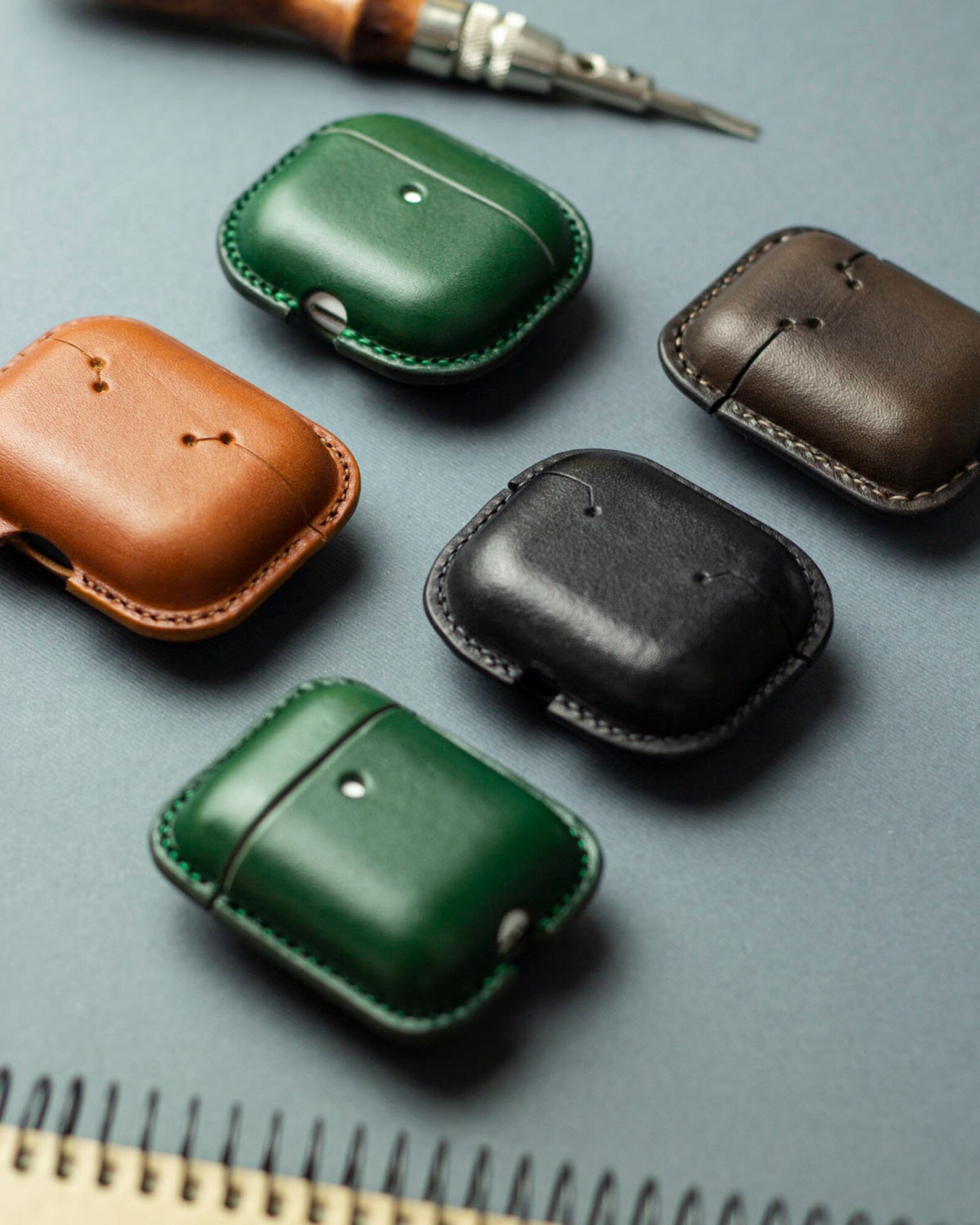 Personalized Leather Case for Airpods 1/2/3/pro Custom - Etsy