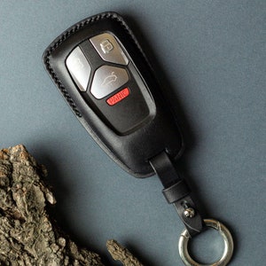 Leather Car Key Case for Q3, Key Holder for Q5L, Key Fob for Q7, Key ...