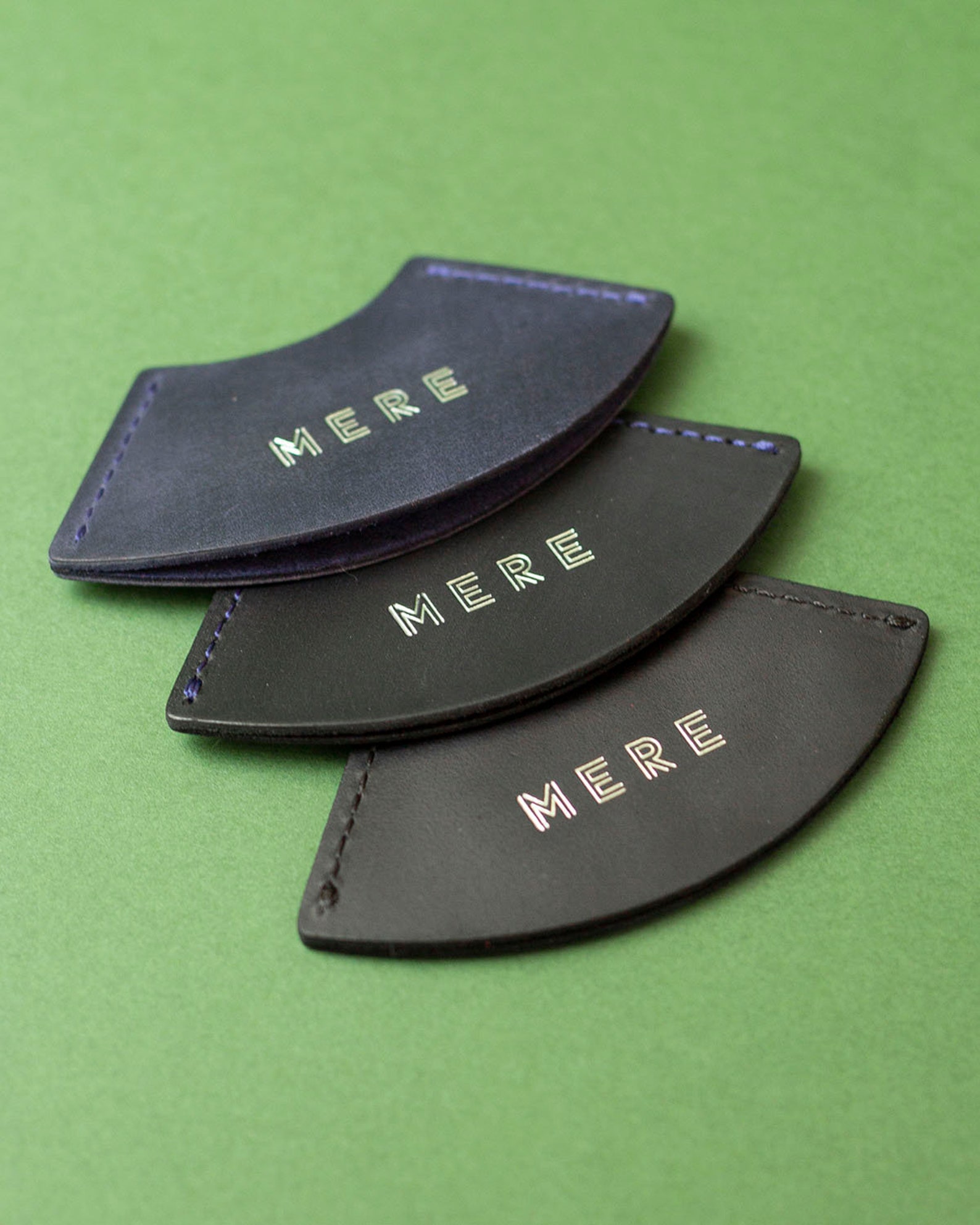 Initial Leather Bookmark Named Bookmarks Personalized Book Marks Back ...