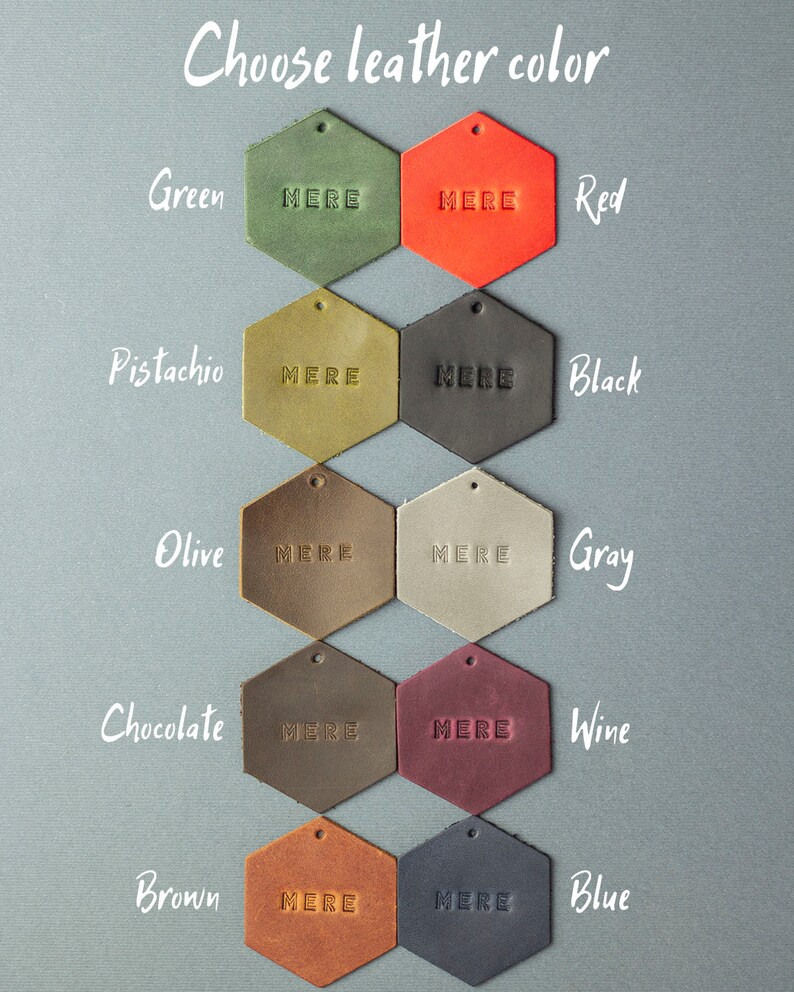 Initial Leather Bookmark Named Bookmarks Personalized Book - Etsy