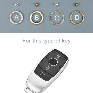 Leather Car Key Case for S Class, Key Holder for E Class, Key Fob for C ...