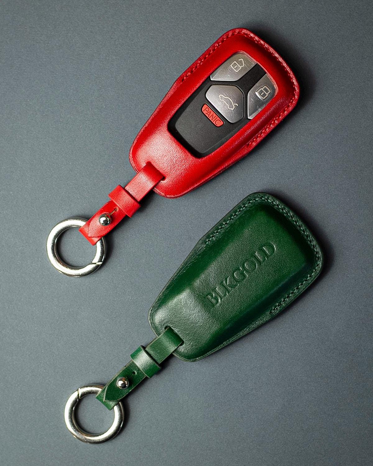 Leather Car Key Case for Q3, Key Holder for Q5L, Key Fob for Q7, Key ...