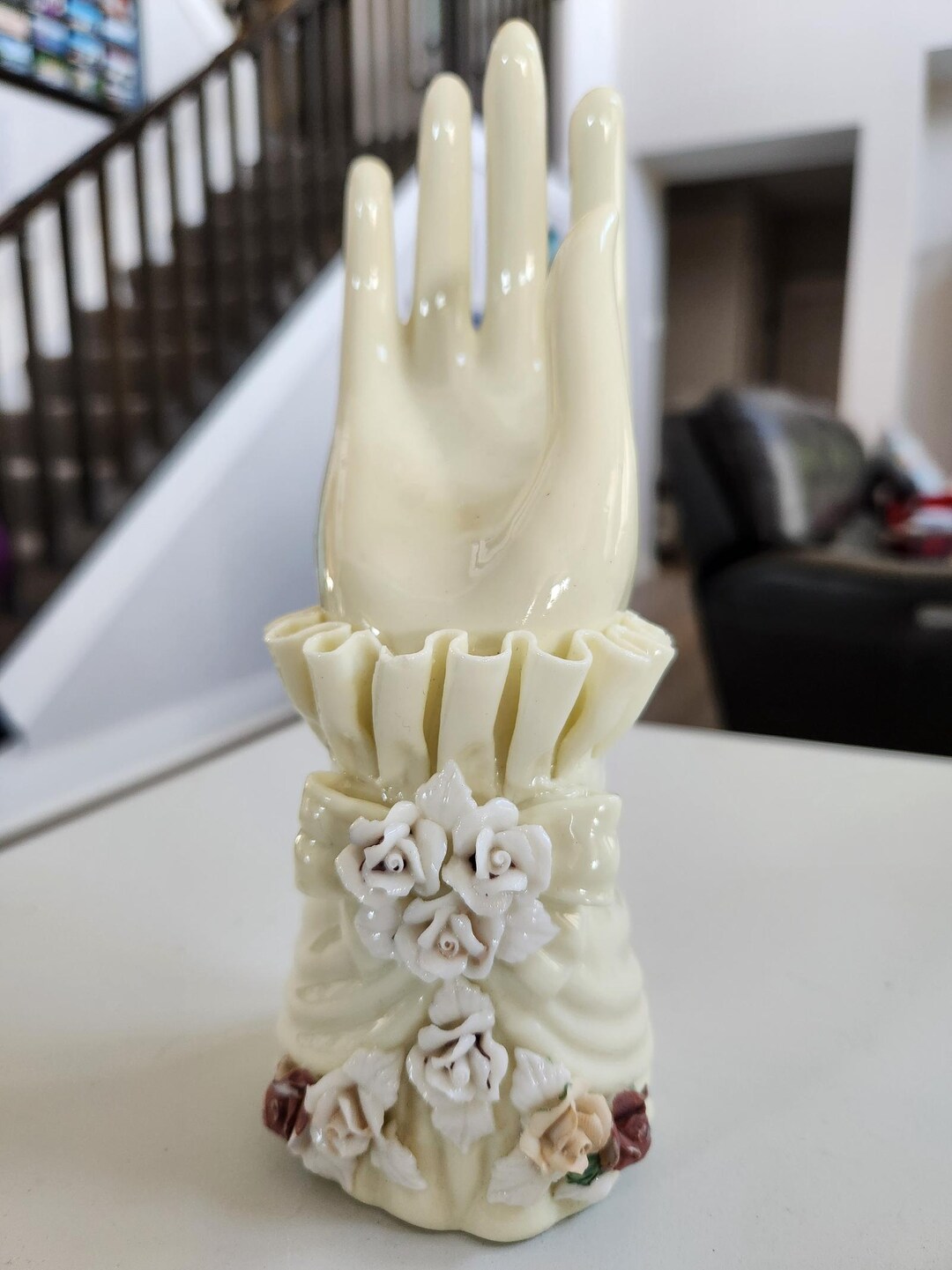 Vintage Victorian Hand Jewelry Holder - Etsy