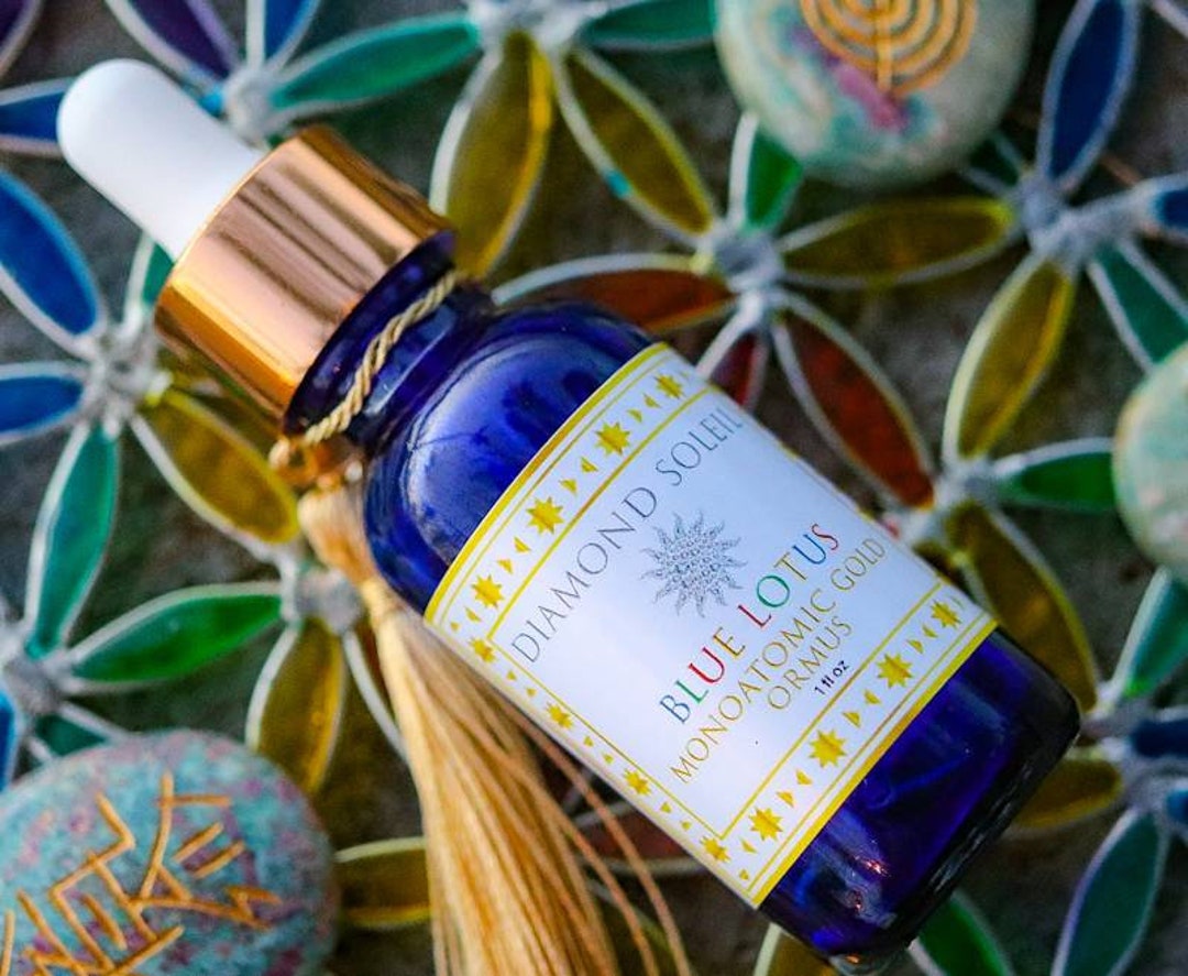 Blue Lotus Tincture, Ormus Gold, Euphoric Relaxation, Monoatomic Gold ...