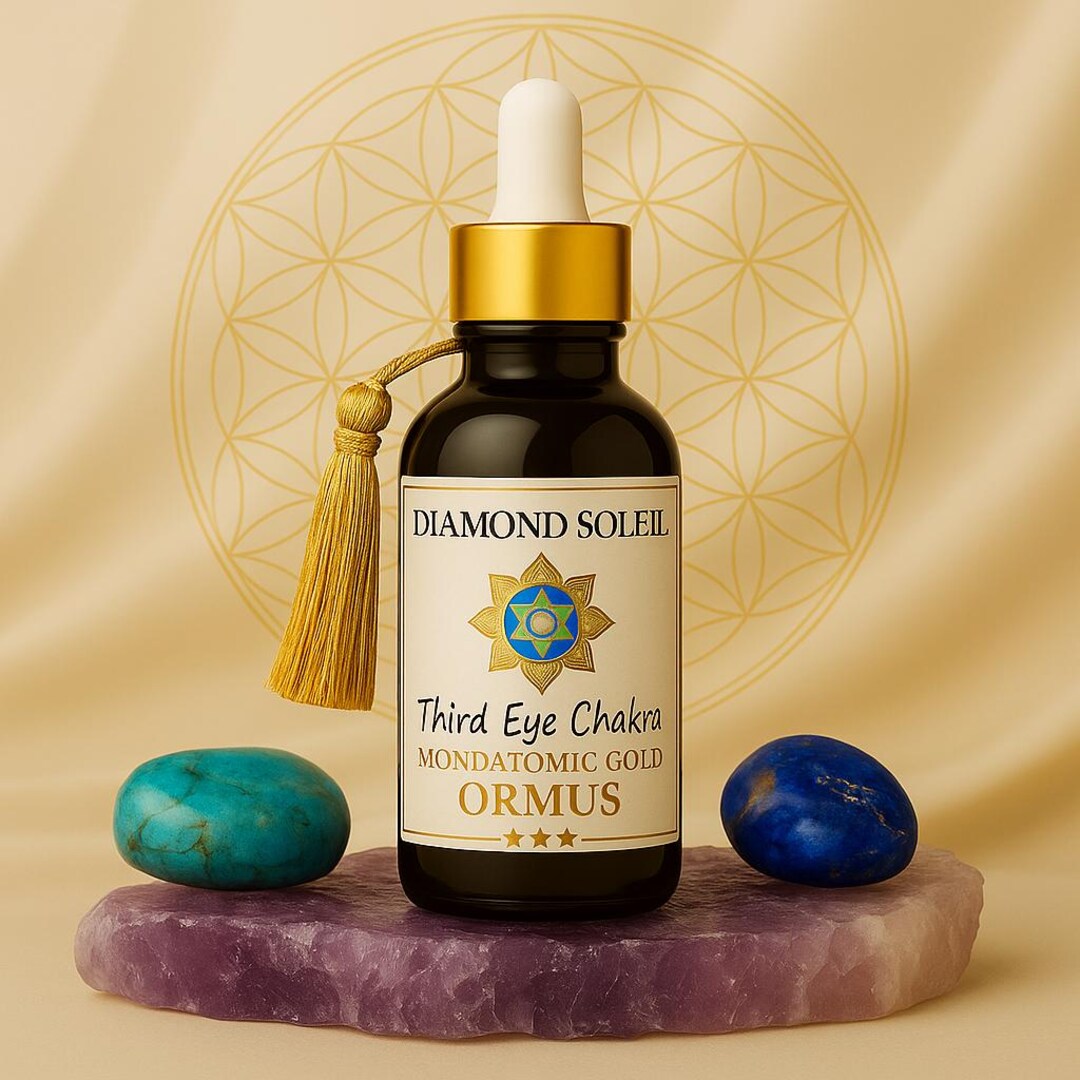 Awaken Your Intuition: Third Eye Chakra ORMUS Elixir for Mental Clarity ...
