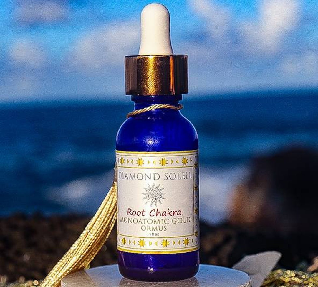 Root Chakra Ormus Grounding Pineal Gland Healing Monoatomic Gold Ormus W/ Reiki 1 Fl Oz Plus ...