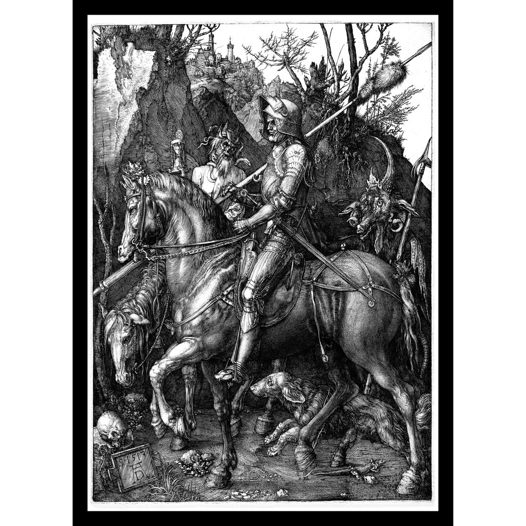 Albrecht Durer Knight Death and the Devil Digital Print - Etsy