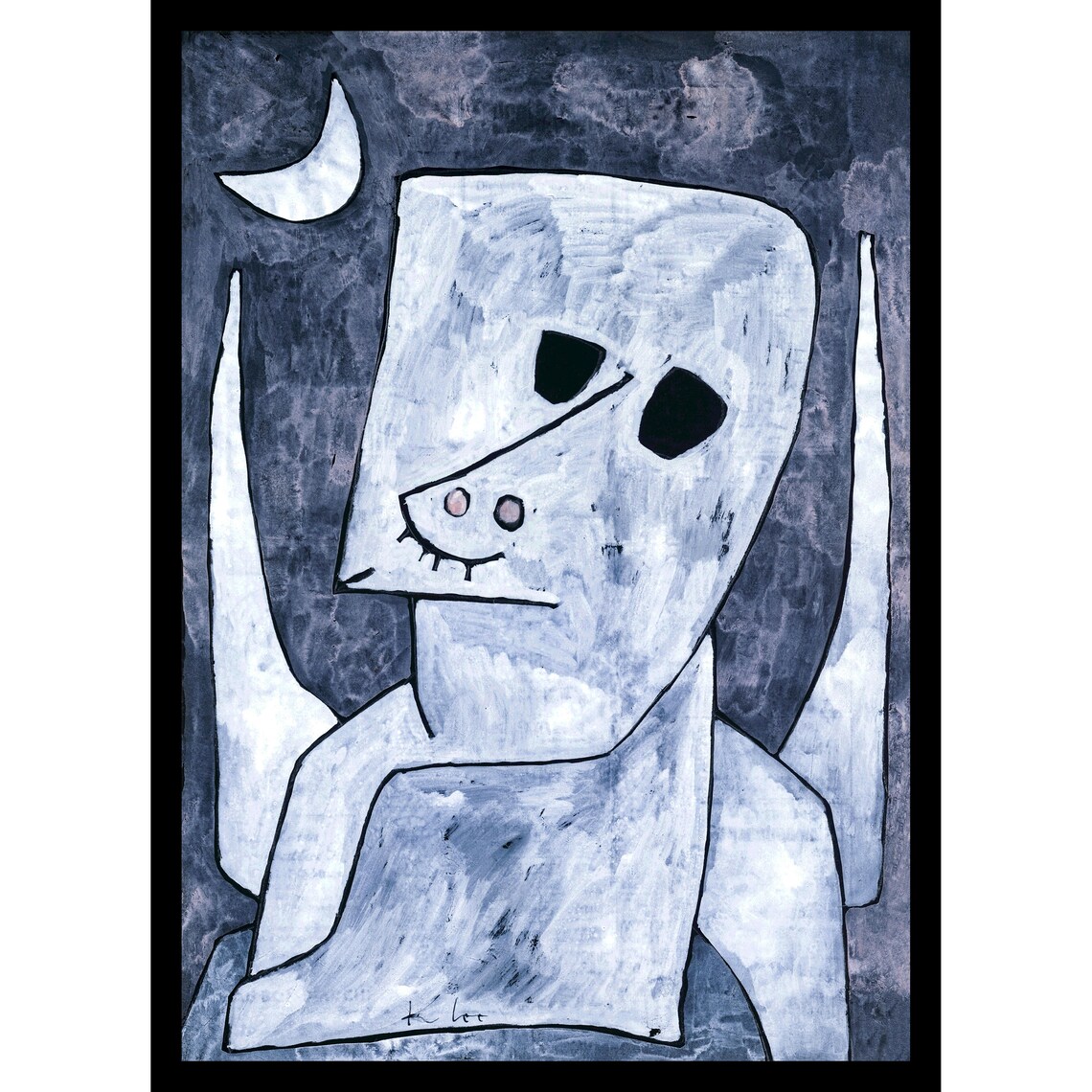 Paul Klee Angel Applicant Digital Print - Etsy