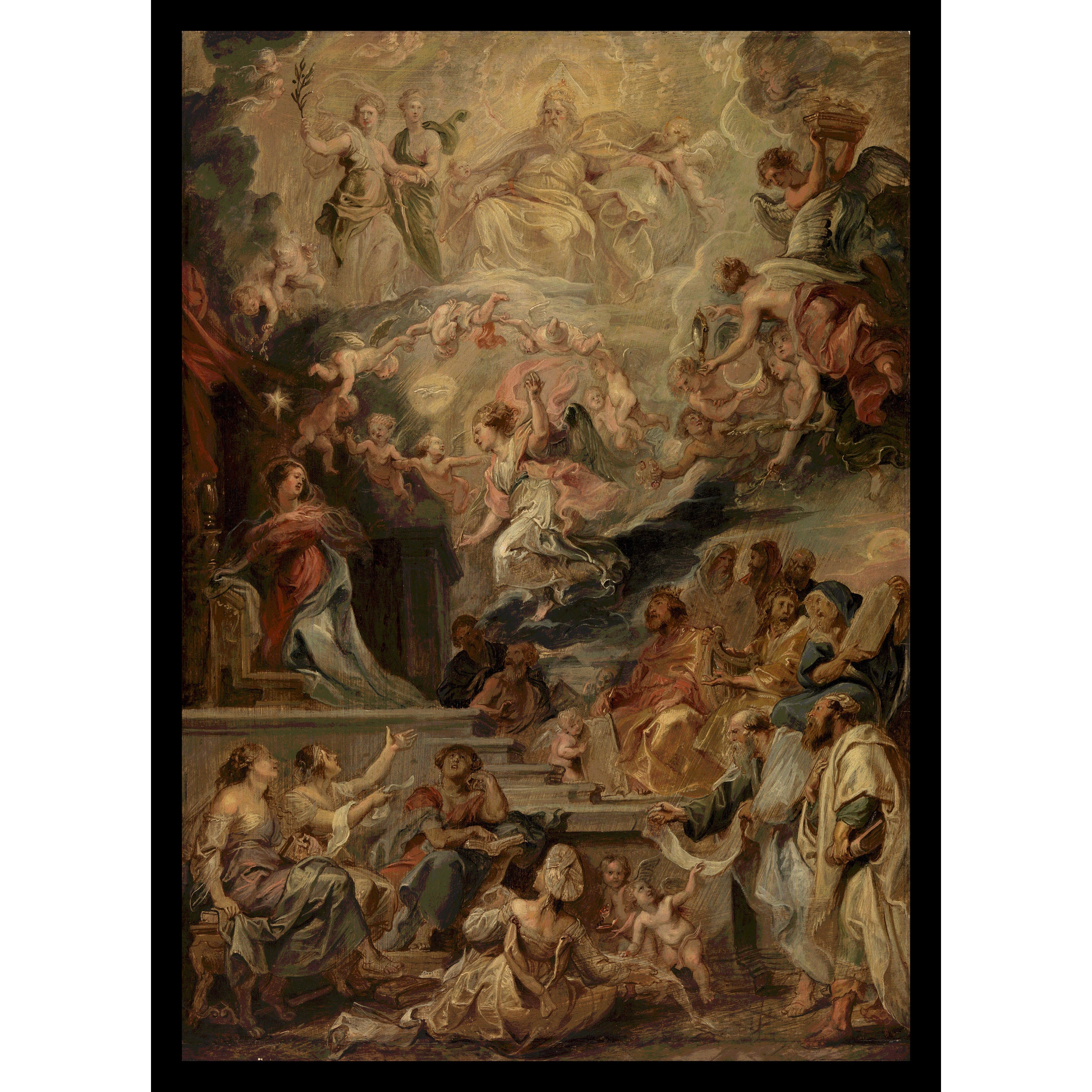 Peter Paul Rubens the Incarnation as Fulfillment of All the Prophecies Digital Print - Etsy