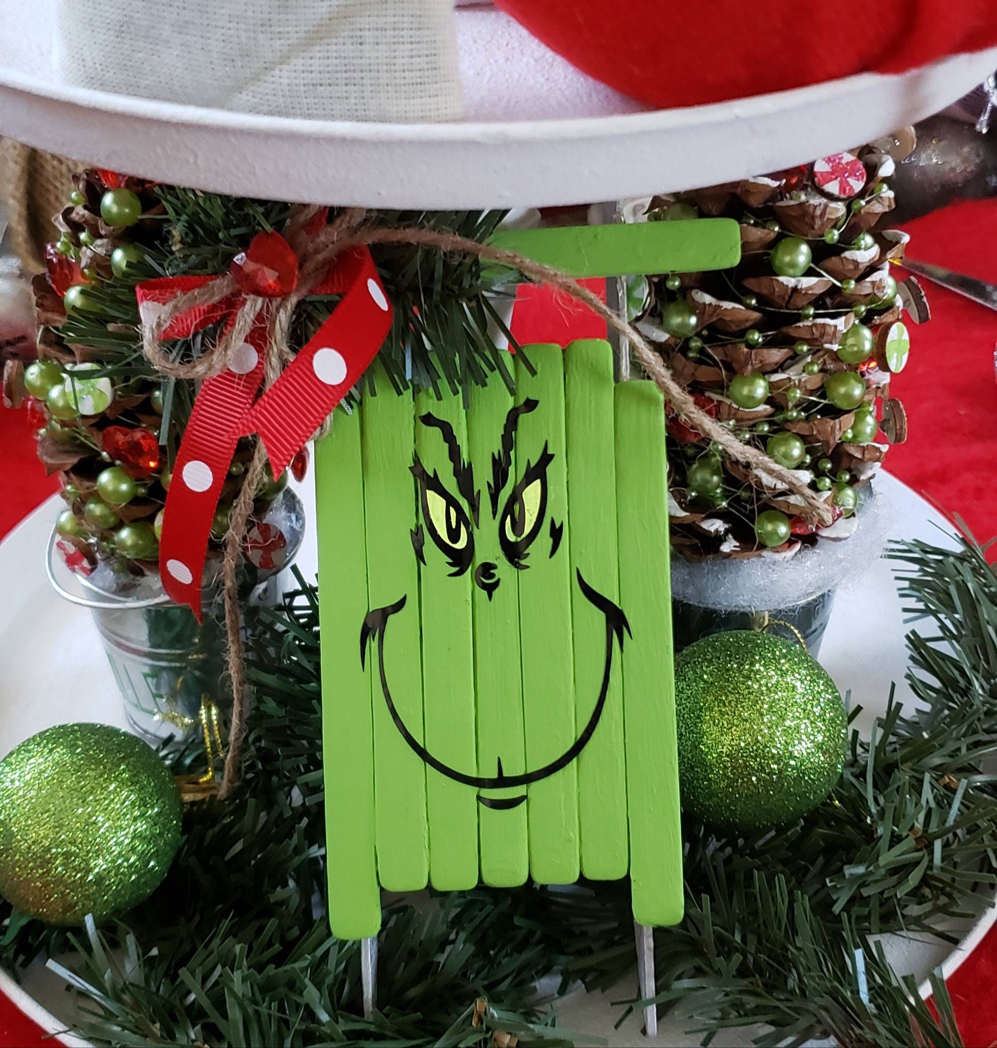 Grinch Sled - Etsy