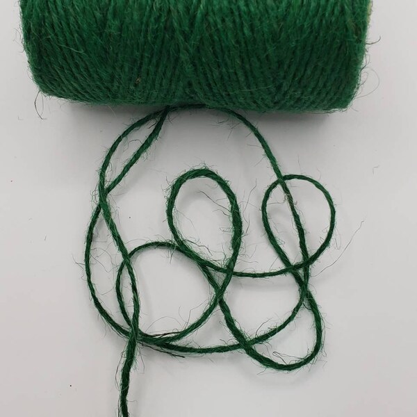 Green Jute Twine - Etsy