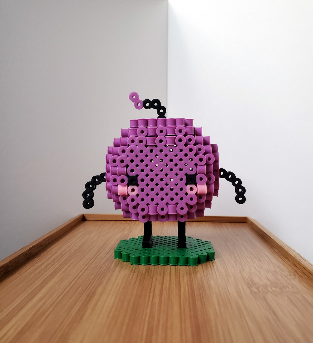 3D Perler Fuse Bead Stardew Valley Purple Junimo - Etsy