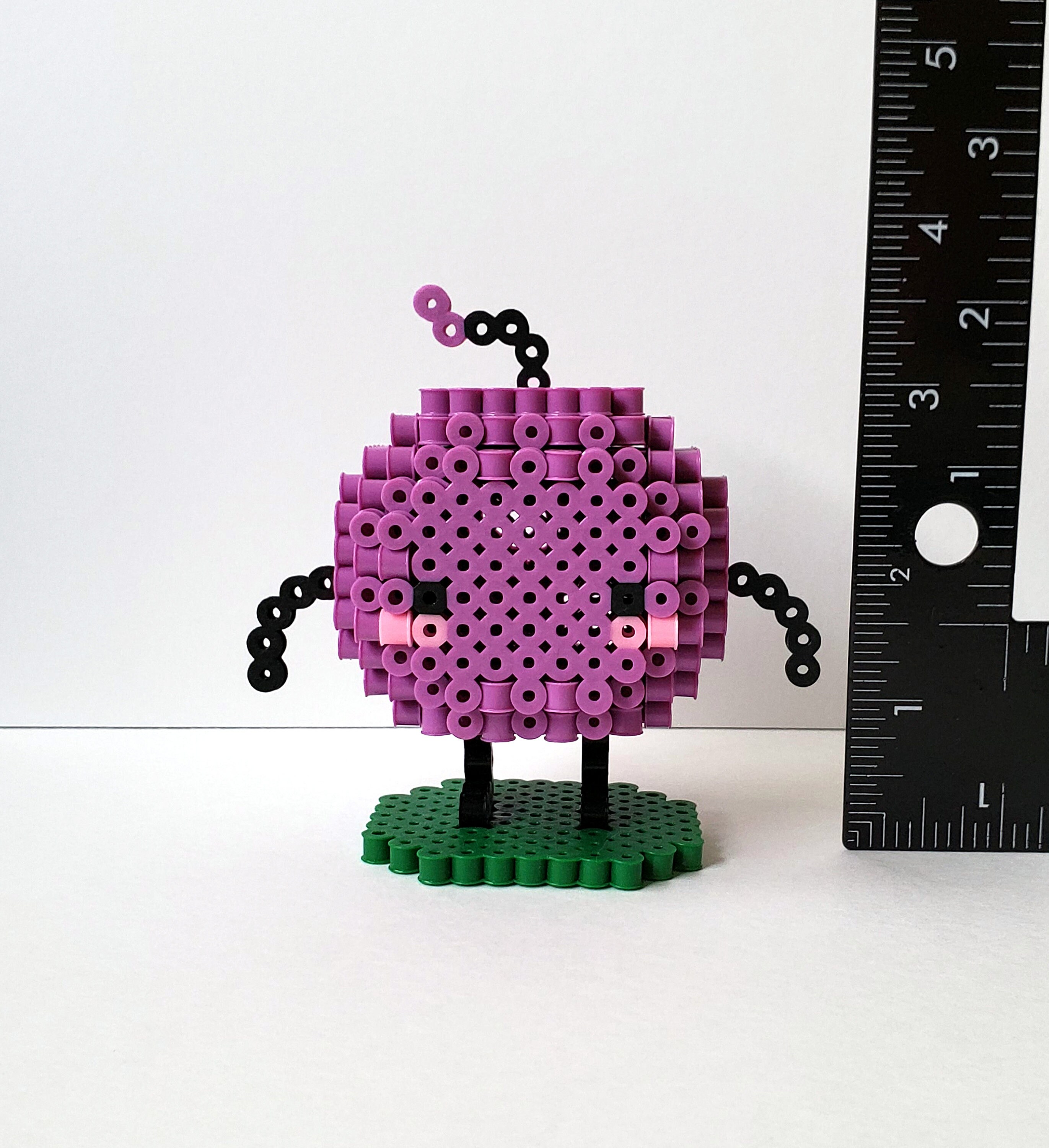 3D Perler Fuse Bead Stardew Valley Purple Junimo - Etsy Canada