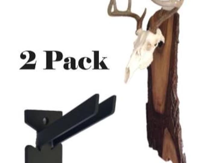 European Deer Head Skull Mount Adjustable Rotating Swivel Hanger - Etsy