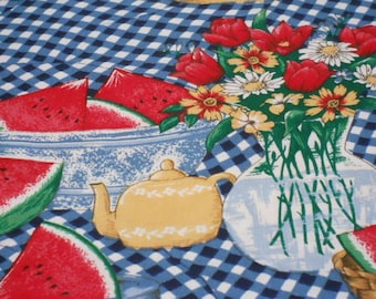 Watermelon Fabric - Etsy