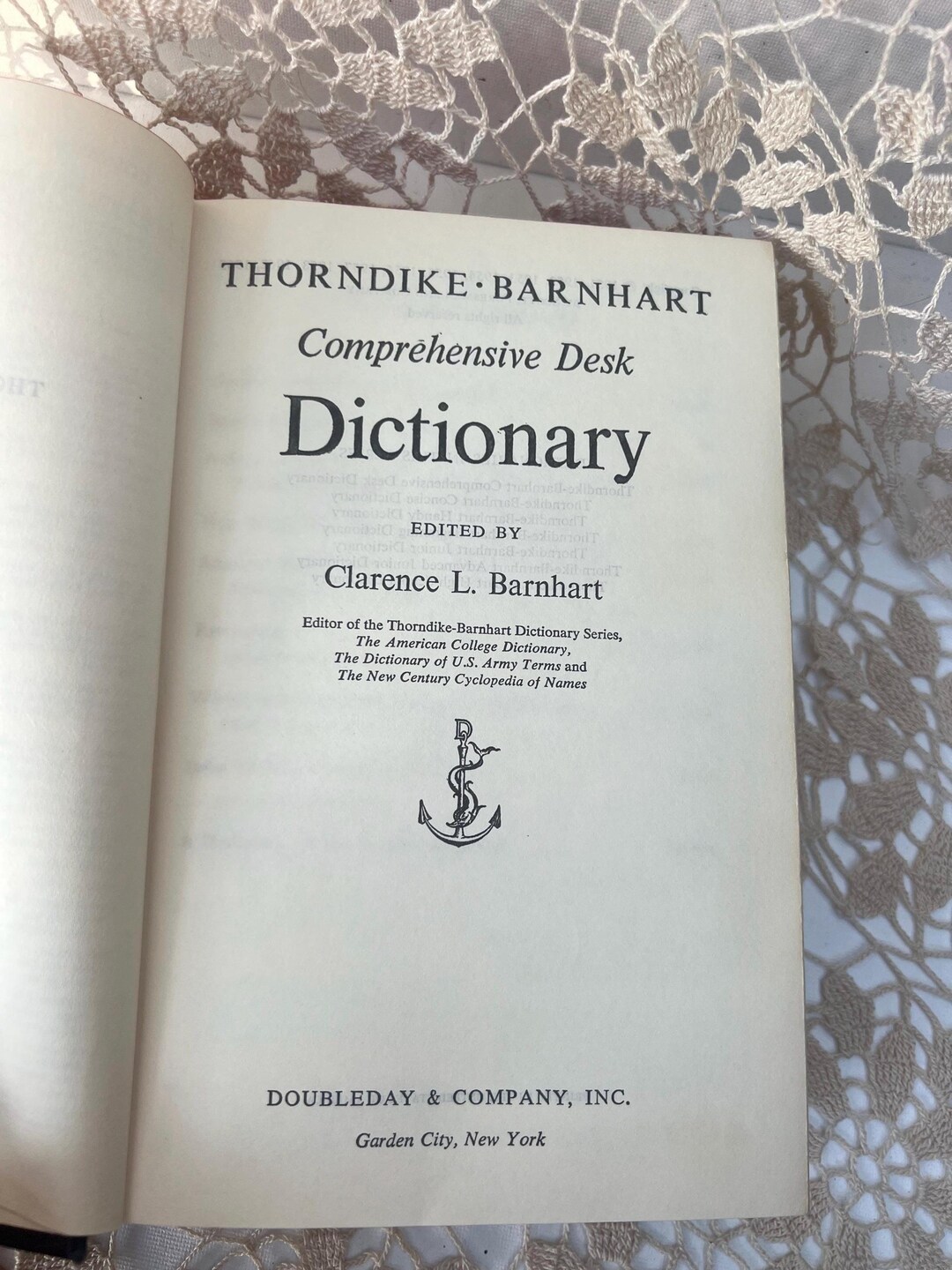 Vintage 1965 Thorndike-barnhart by Scott Foresman Desk Dictionary ...