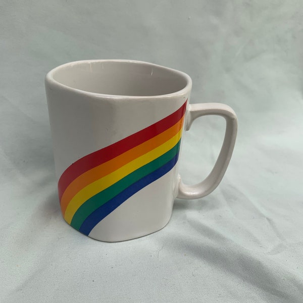 Rainbow Mug - Etsy