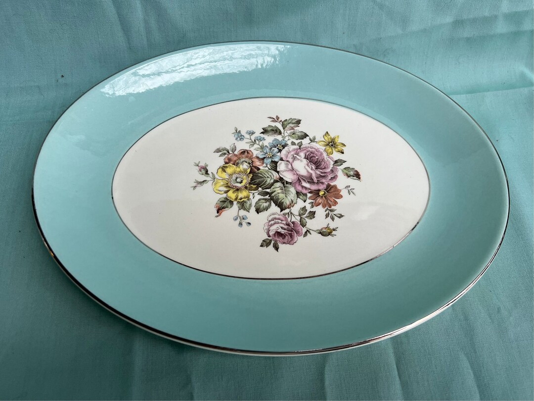 Vintage Cunningham and Pickett Platter 1950s FREE SHIPPING - Etsy