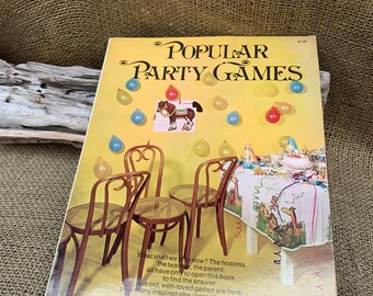 Vintage Party Book | Etsy