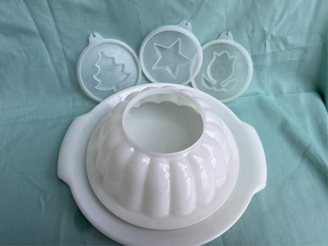 Vintage Tupperware Jello Mold 5 Pieces 1970s - Etsy