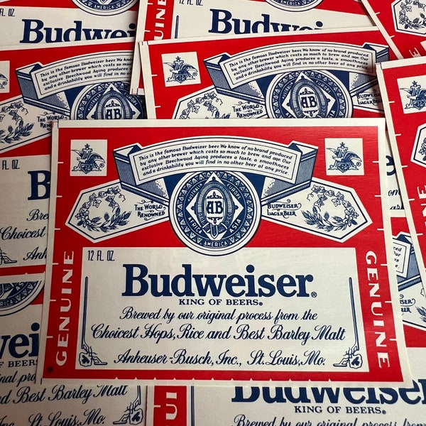 Budweiser - Etsy
