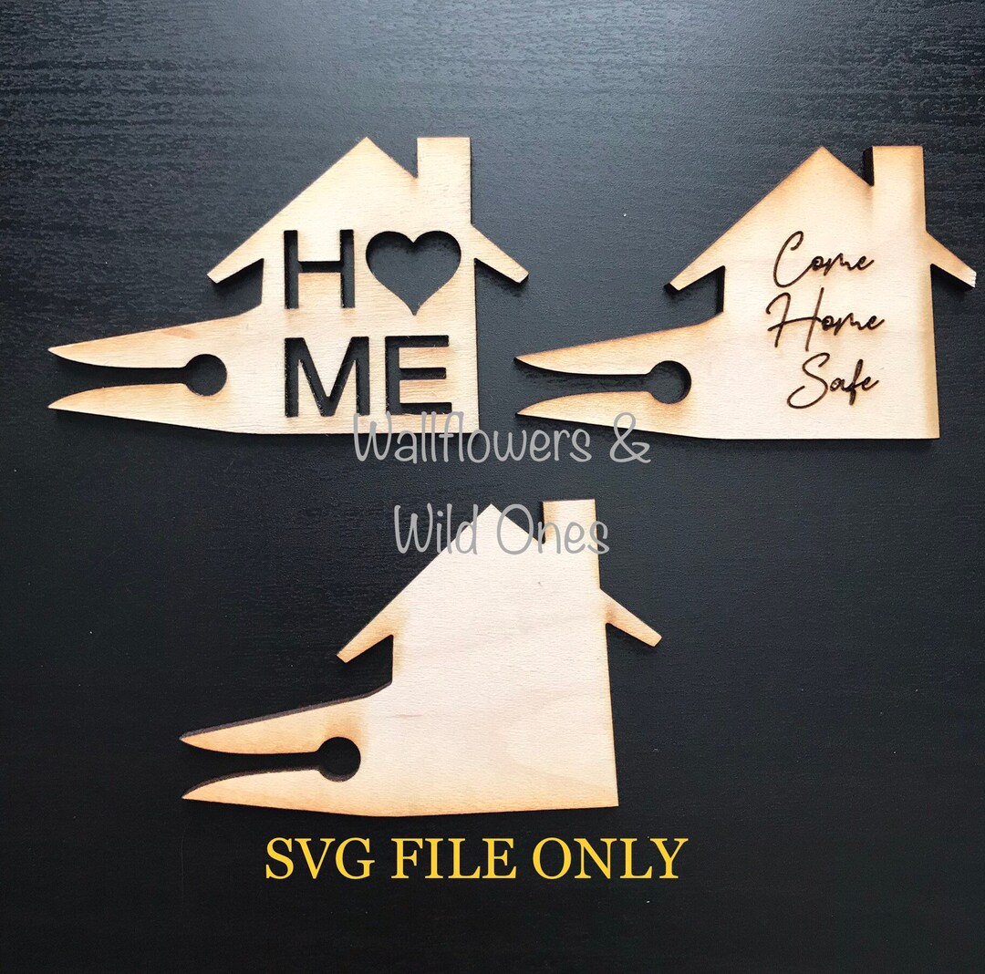 FILE for House Mask Vent Clip/ Holder SVG FILE - Etsy