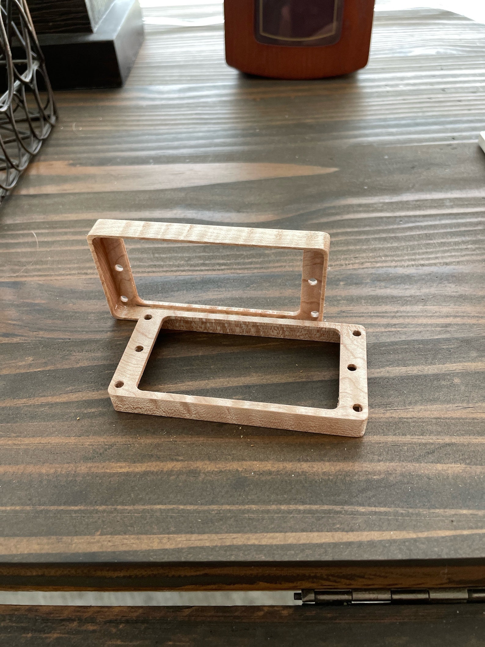 Beautiful Flamed Maple Humbucker Pickup Mounting Rings - (set of 2) - Etsy